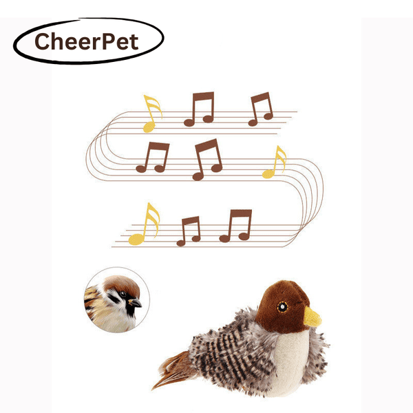 CheerPet® | Interaktives Katzenspielzeug mit Feder